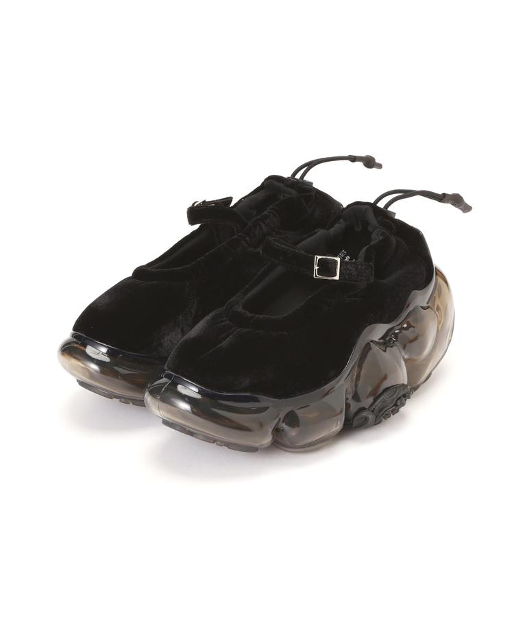 【楽天市場】【RoyalFlash】grounds/グラウンズ/MOOPIE PUMPS BLACK VELVET/BLACK 42w：US ...