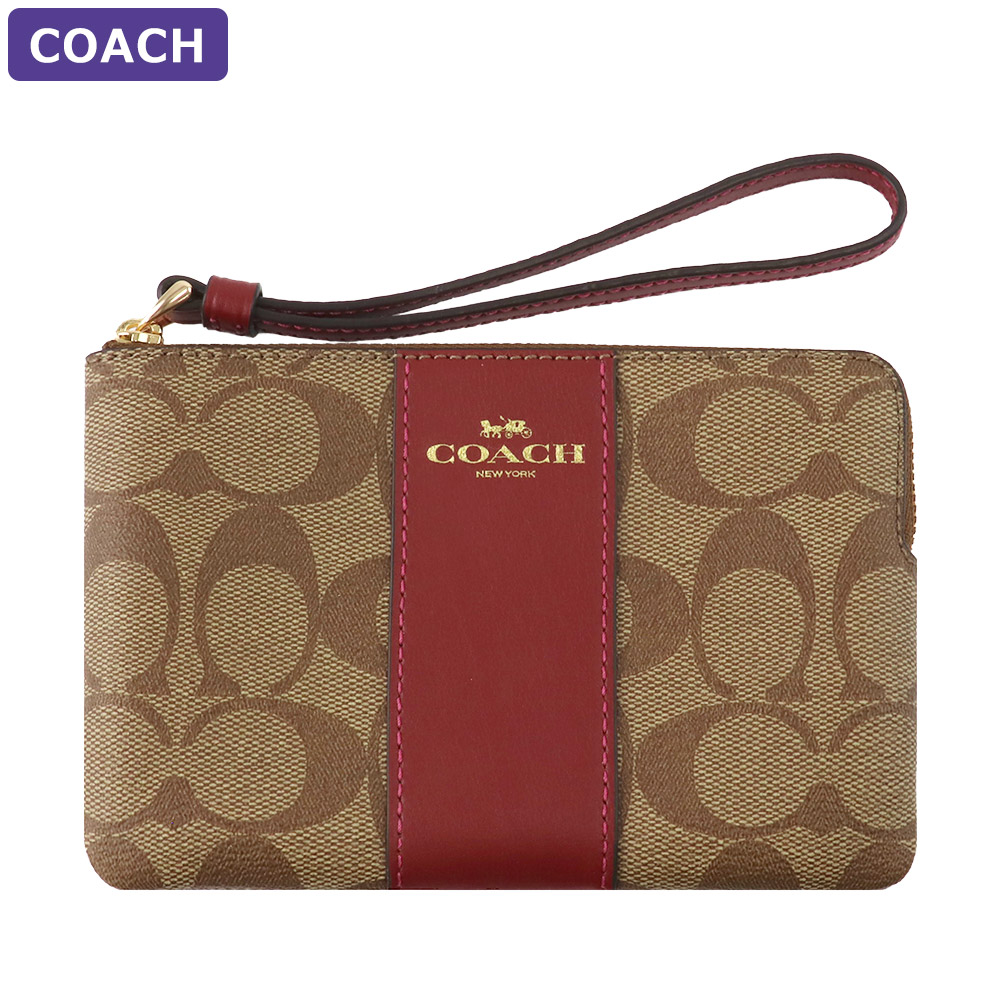 【楽天市場】コーチ COACH ポーチ 58035 IMD0B シグネチャー アウトレット レディース 小物 新作 プレゼント：US style