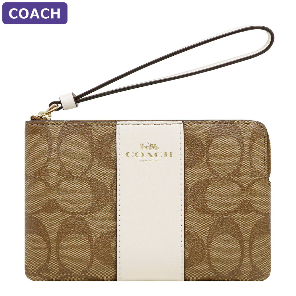 【楽天市場】コーチ COACH ポーチ F58035 IMDJ8 シグネチャー アウトレット レディース 小物 新作 有料ラッピング可：US ...