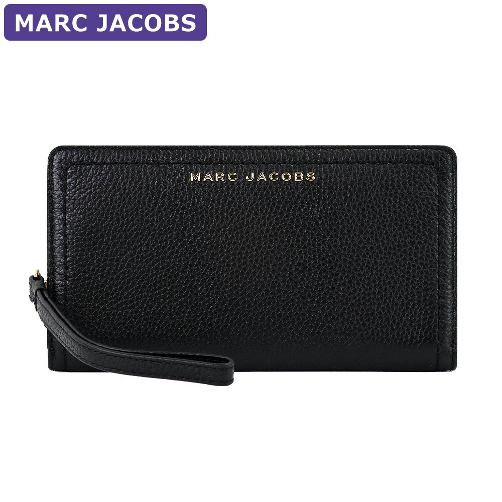 【楽天市場】マークジェイコブス MARC JACOBS 財布 長財布 S104L01FA21 001 ストラップ付 アウトレット レディース ...