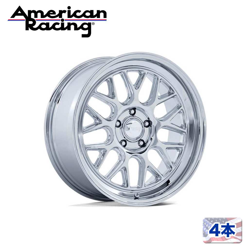 【楽天市場】【American Racing 正規品】18インチアルミホイール 4本VN516 G-FORCE クローム18×10J 5H ...