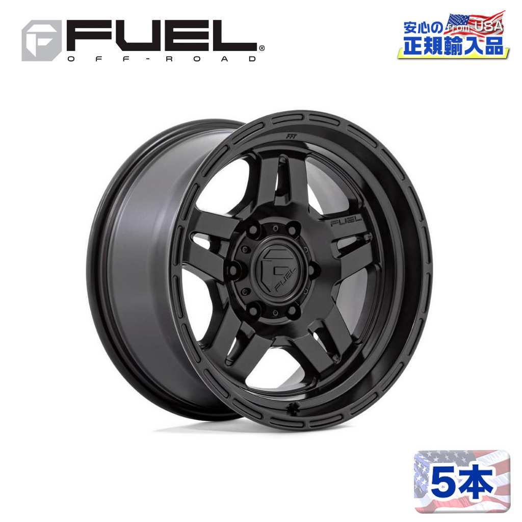 【楽天市場】【FUEL OFFROAD (フューエルオフロード) 正規代理店】17インチホイール 5本セットD799 OXIDE 17×9 ...