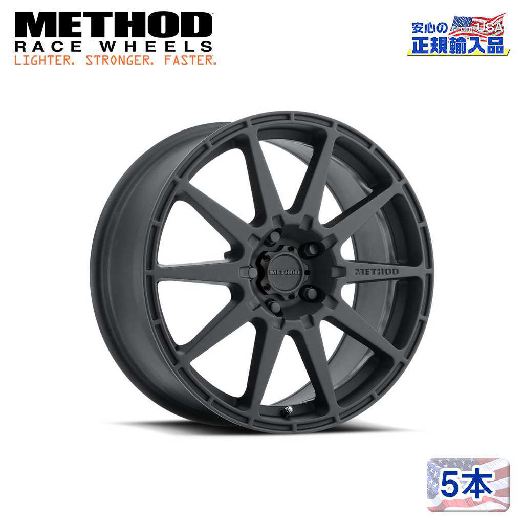 【楽天市場】【Method Race Wheels (メソッドレース) 正規代理店】17インチアルミホイール 5本セットMR501 RALLY ...