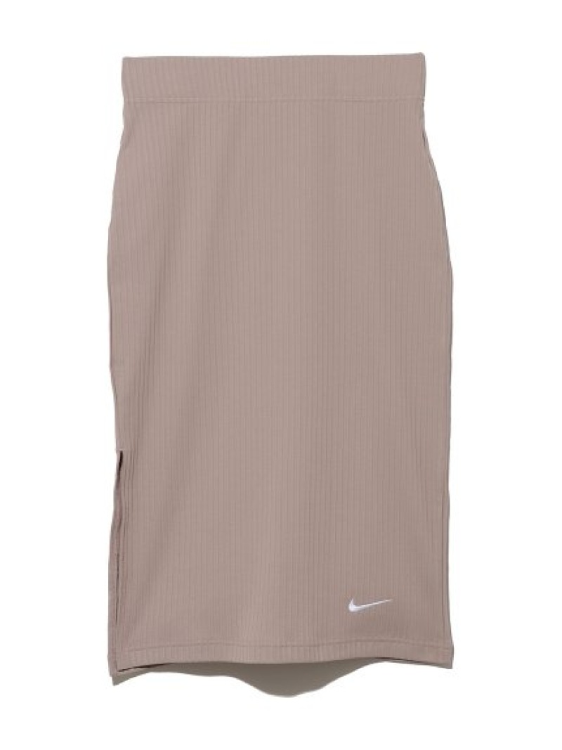 【楽天市場】【NIKE】W NSW RIB JRSY SKIRT emmi エミ スカート その他のスカート ホワイト【送料無料 ...