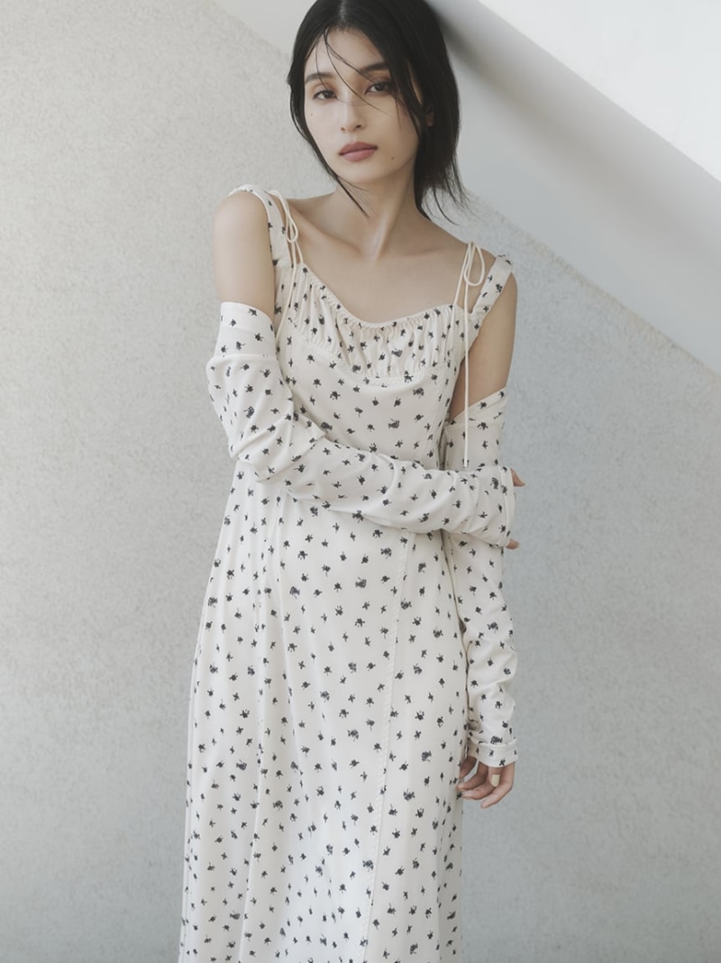 【楽天市場】【SALE／40%OFF】フラワープリントボレロコンビキャミワンピース FRAY I.D フレイ アイディー ワンピース・ドレス ワンピース ホワイト ブラック【RBA_E】【送料 ...