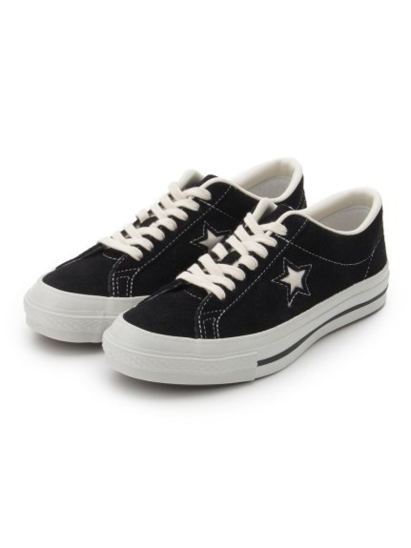 【楽天市場】【SALE／30%OFF】【CONVERSE】ONE STAR J VNTG emmi エミ シューズ・靴 スニーカー ブラック ...