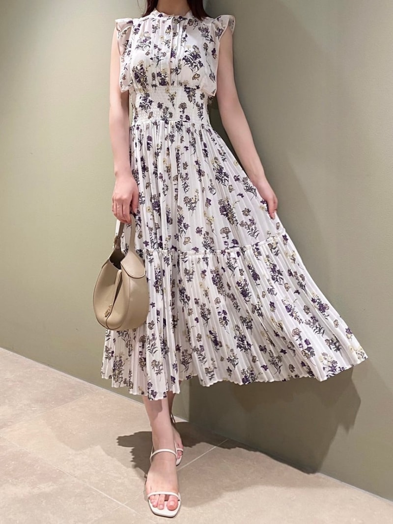 【楽天市場】【WEB限定サイズあり】Sustainableバイカラープリーツワンピース SNIDEL スナイデル ワンピース・ドレス ワンピース ホワイト ブラック ピンク【送料無料 ...