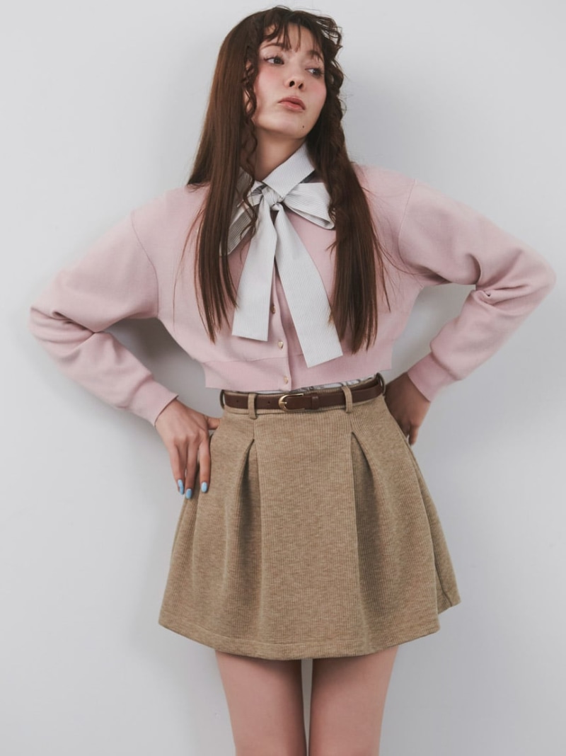 【楽天市場】【WEB限定/Heart collection】アンサンブルミニニットワンピース SNIDEL スナイデル ワンピース・ドレス ワンピース ネイビー ピンク【送料無料 ...