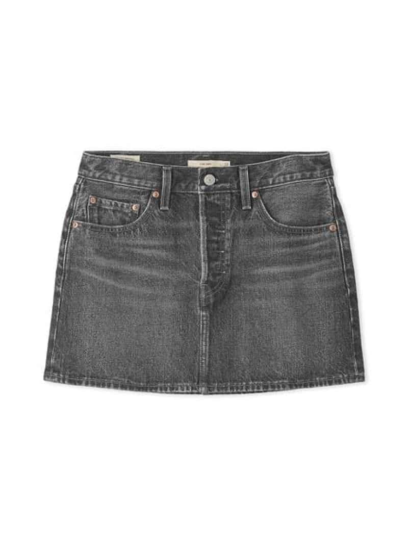 【楽天市場】【SNIDEL/Levi's(R)】デニムミニスカート SNIDEL スナイデル スカート ミニスカート ブラック ブルー【送料無料】[Rakuten Fashion ...