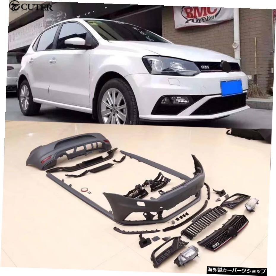 【楽天市場】Polo Gti Style Pp Unpainted Auto Car Front Bumper Rear Bumper ...
