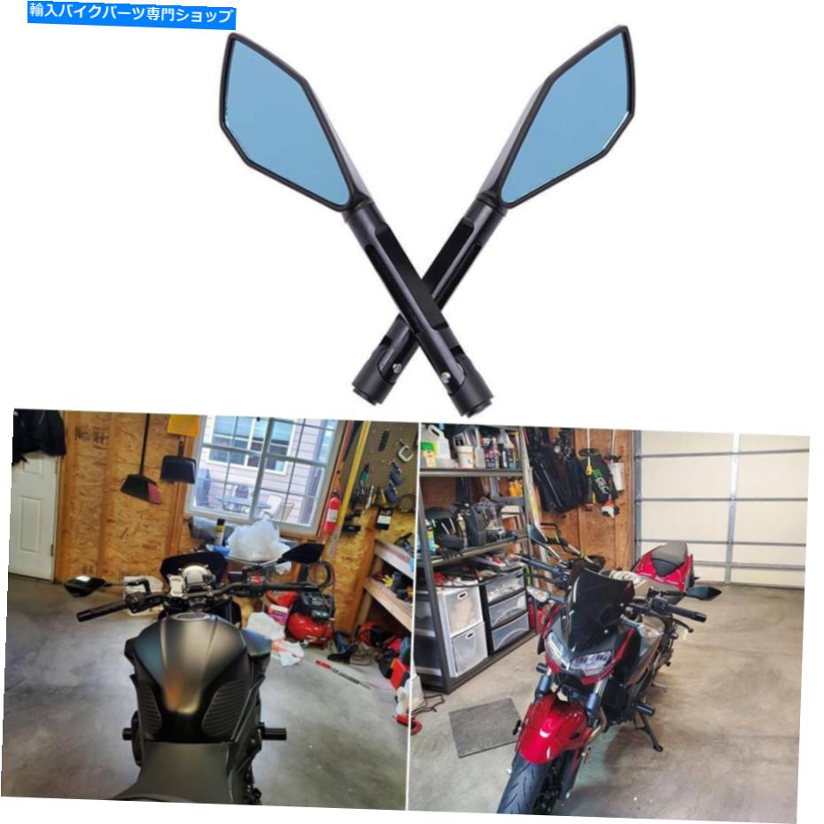 【楽天市場】Mirror カワサキZ1000 Z900 Z750 Z750 Z750のためのオートバイの背面図サイドミラー10 8mm ...