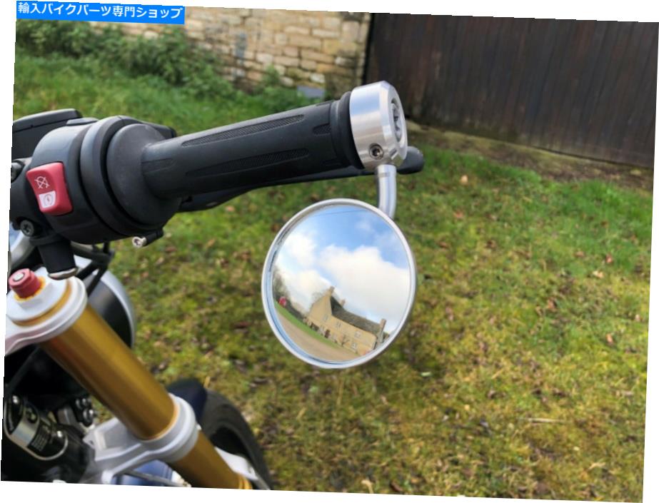 【楽天市場】Mirror X2 BMW RNINET R9TラウンドバーエンドミラーシルバーRニネーレーサースクランブラr 9 x2 BMW ...