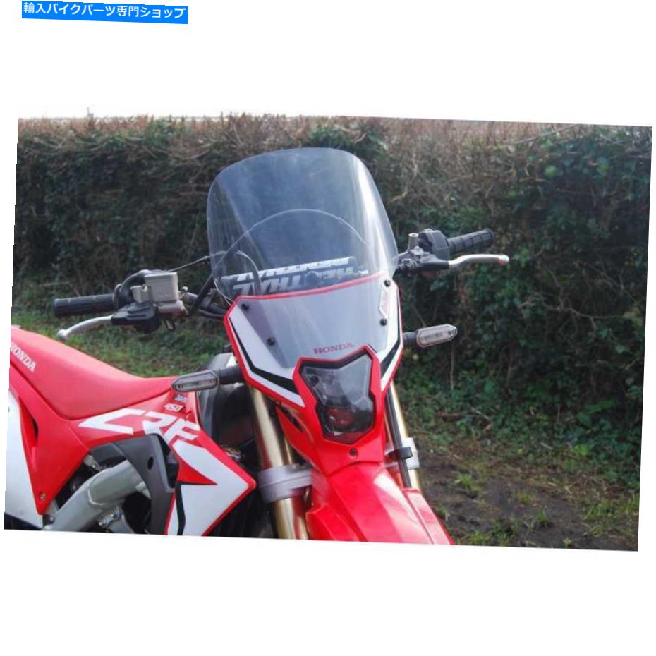 【楽天市場】Windshield 2019-2021ホンダCRF300Lの高層スクリーン| .. SkidmarxによるホンダCRF300L ...