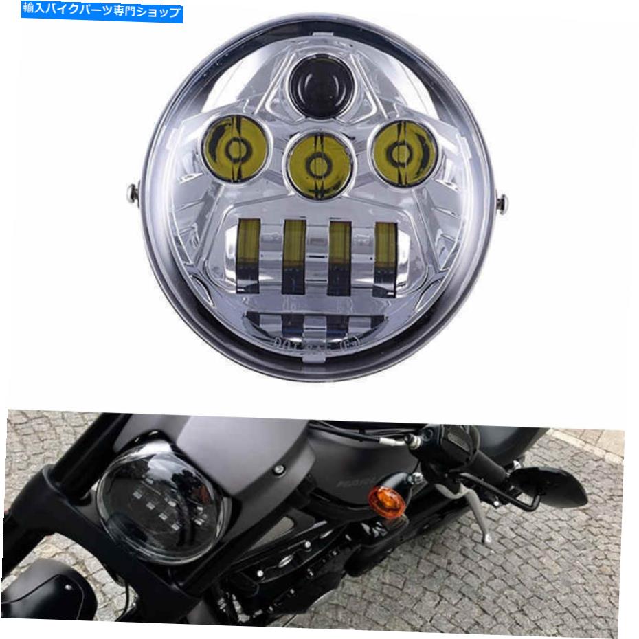 【楽天市場】クロームパーツ Harley VロッドVロッドVROD VRSC VRSCA VRSCDXのクロムLED投影ヘッドライト ...