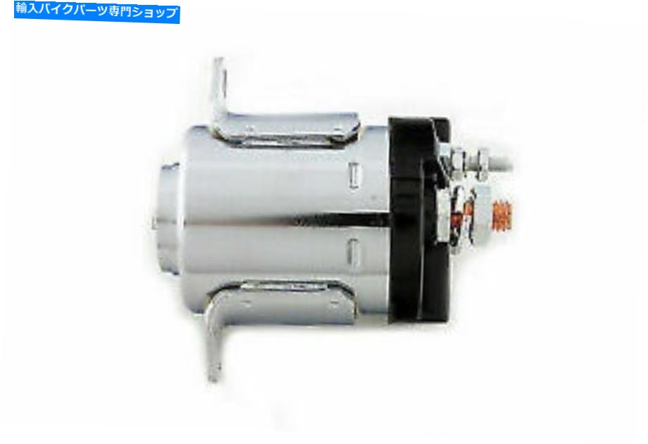 【楽天市場】クロームパーツ V-Twinによるハーレーダビッドソン用アクセルクローム5スピードスターターソレノイド Accel Chrome ...