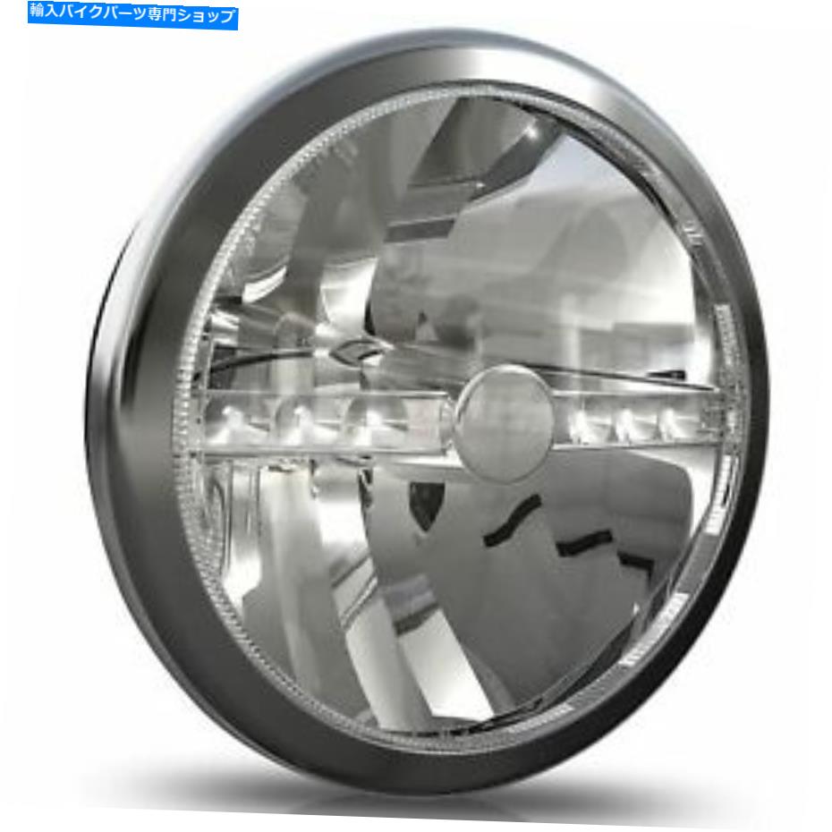 【楽天市場】クロームパーツ ラリーレーシングロードカーのためのCibie Mini Oscar LEDランプライト - ブラック/クロム ...