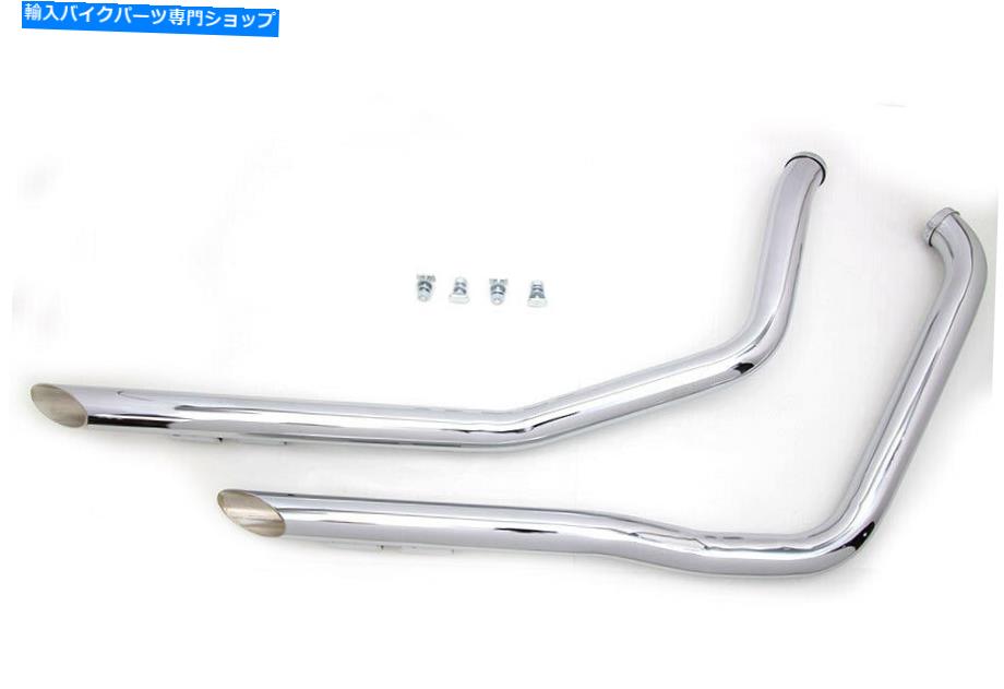 【楽天市場】クロームパーツ ドラッグパイプセットクロームフィットハーレー - ダビッドソン、Paughco Drag Pipe Set Chrome fits Harley-Davidson ...