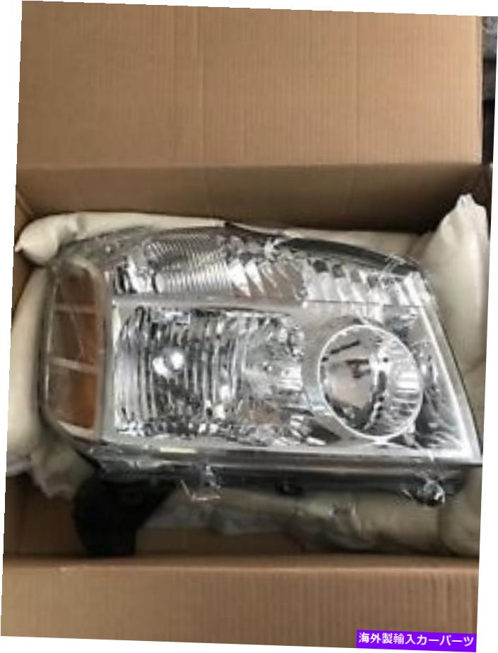 【楽天市場】USヘッドライト 04-07 Armada Titan Pickup Truck用ヘッドライトヘッドランプ助手席側右RH ...