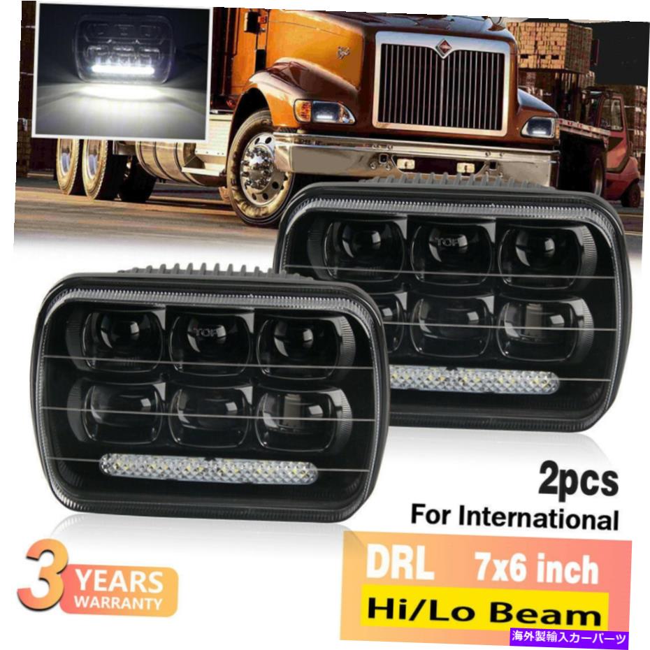 【楽天市場】USヘッドライト 国際Harvester 9900 4700 4800 4900 8100 3800 7x6 "LEDヘッドライト ...