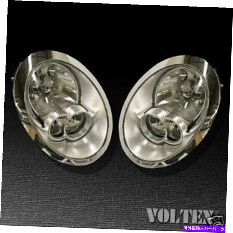 【楽天市場】USヘッドライト 2005年から2008年のミニクーパーヘッドライトランプセット2クリアレンズハロゲンペア 2005-2008 ...