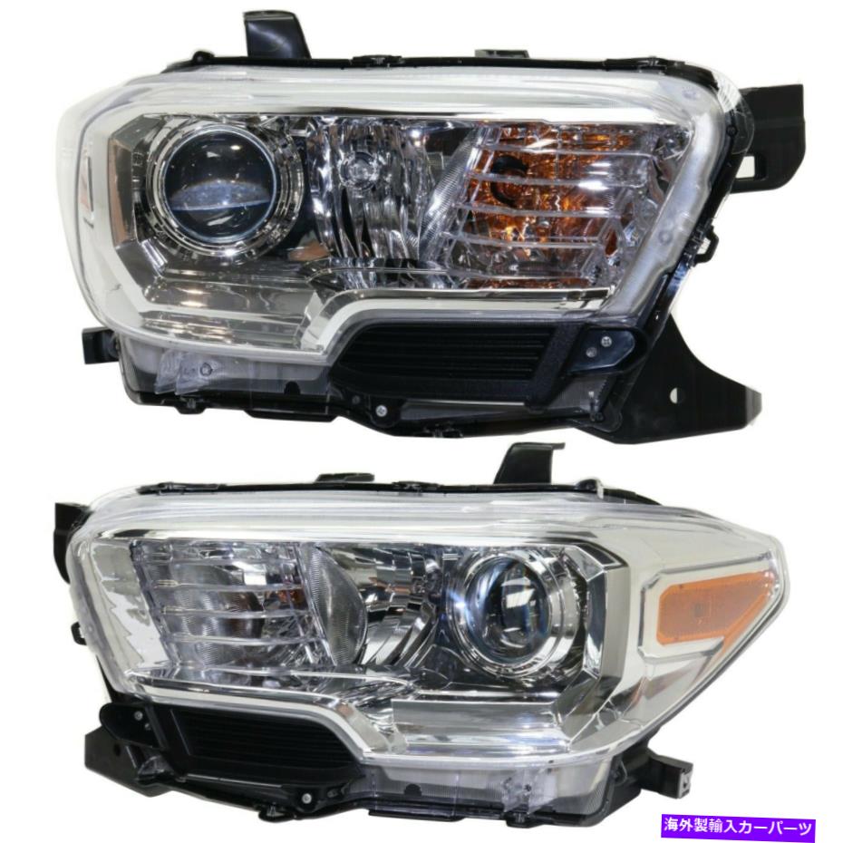 【楽天市場】USヘッドライト 8111004250、8115004250トヨタタコマのための4115004250カーパの運転者及び助手席側LH ...