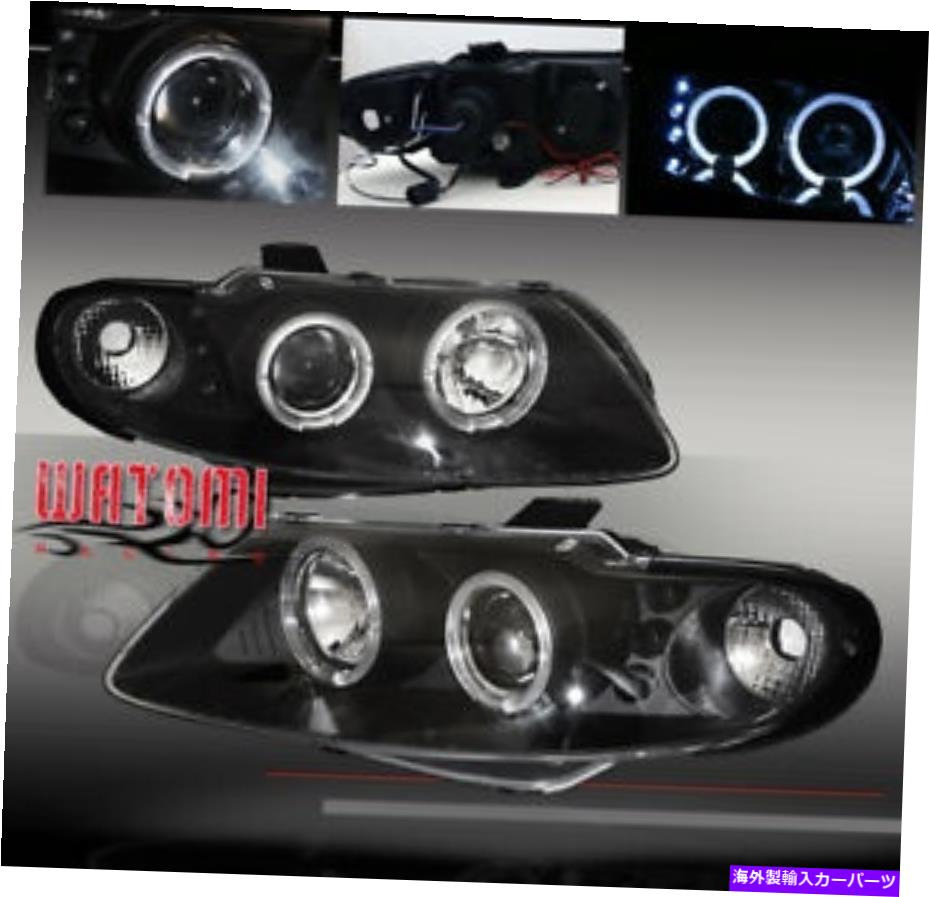【楽天市場】USヘッドライト 04 05 06 Pontiac Gto Halo LEDプロジェクターヘッドライトブラック 04 05 06 ...