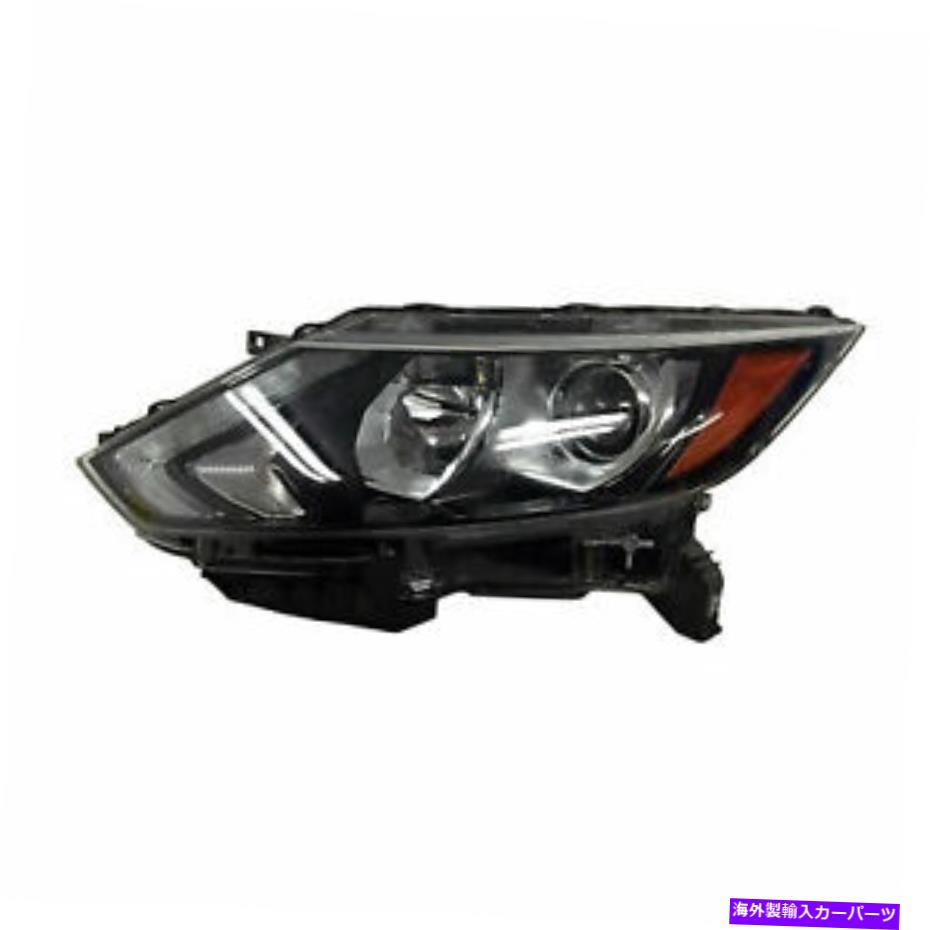 【楽天市場】USヘッドライト Headlight Halogen Capaは2017-2019日産ルージュスポーツのためのドライバー側を残し ...