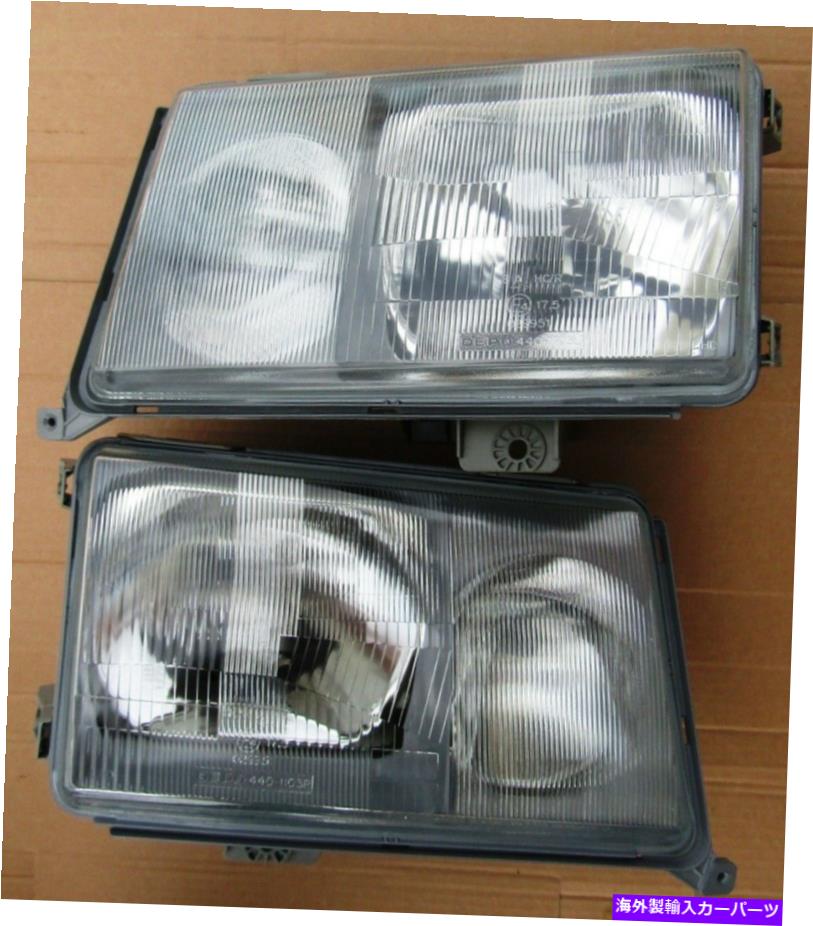 【楽天市場】USヘッドライト メルセデスEクラス（W124）モデル1985 92フロントヘッドライトペアL R DEPOアフターマーケット ...