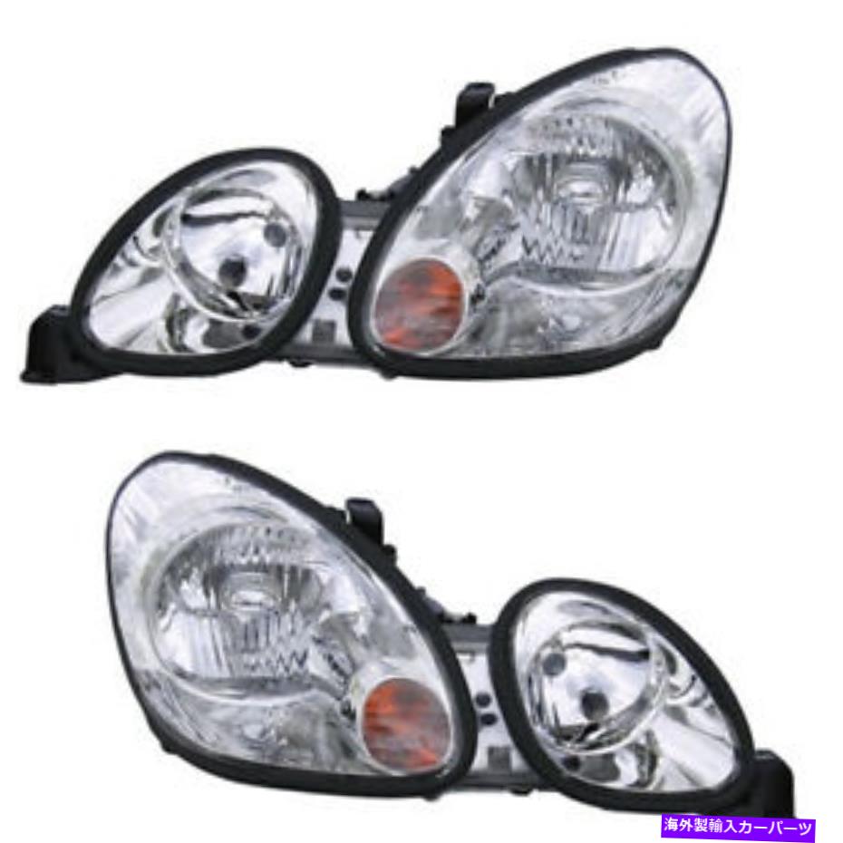 【楽天市場】USヘッドライト 98-05 GS-300/400/430ヘッドライトヘッドランプヘッドライトランプ左右サイドセットペア 98 ...