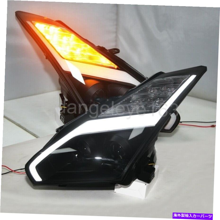 【楽天市場】USヘッドライト 日産GT-R R35 GTR R35 LEDヘッドライト2009-2018年Sn用LEDヘッドランプ LED ...