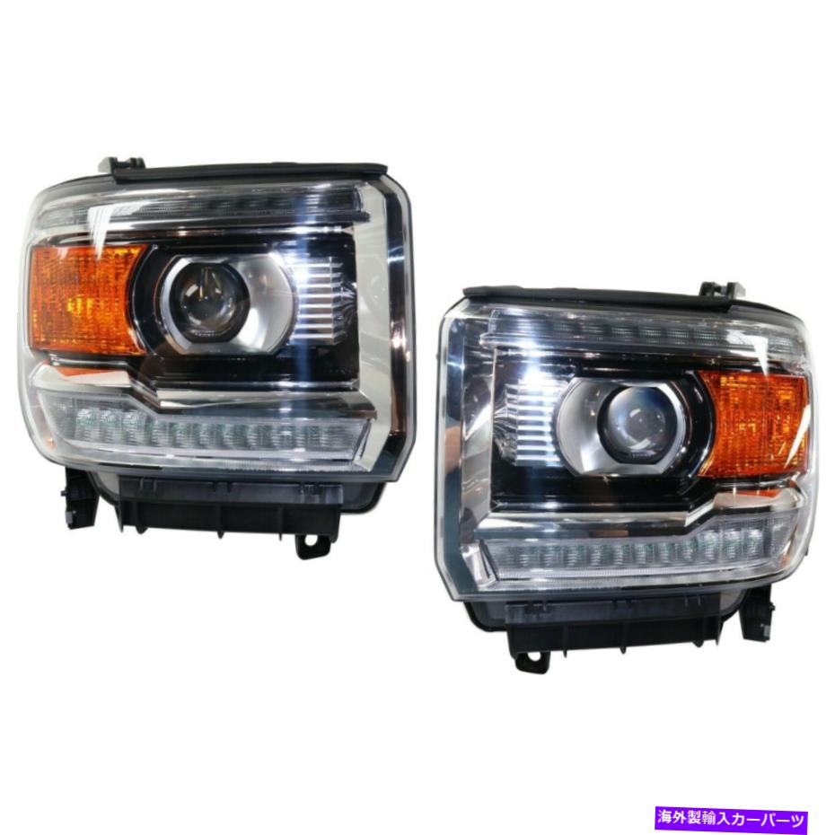 【楽天市場】USヘッドライト GMCのための2つの左右のHID / Xenon LH＆RHのペアHIDヘッドライトランプ Pair HID ...