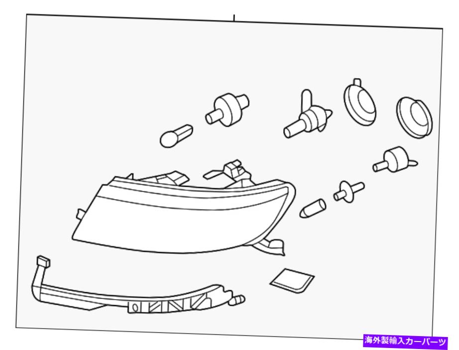 【楽天市場】USヘッドライト 純正フォード複合アセンブリ9H6Z-13008-H Genuine Ford Composite ...