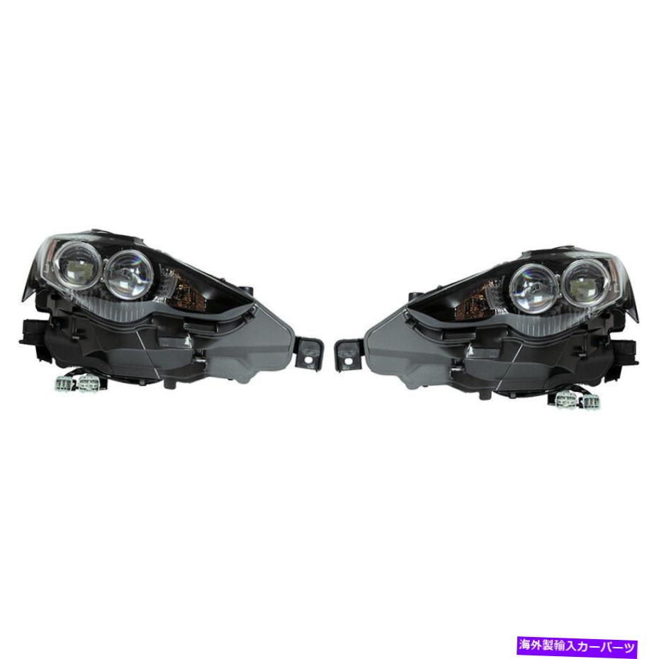 【楽天市場】USヘッドライト LEDヘッドライトの新しいペアLexus IS350 2014 2015 2015 2015 2016 ...