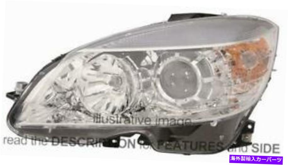 【楽天市場】USヘッドライト LHDヘッドライトメルセデスクラスCLC 2008右側A2048208461 LHD Headlight ...
