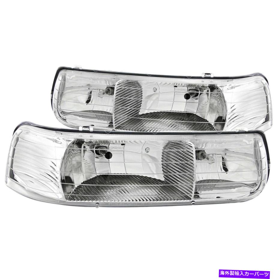 【楽天市場】USヘッドライト Anzo USA 111011クリスタルヘッドライトセット Anzo USA 111011 Crystal ...