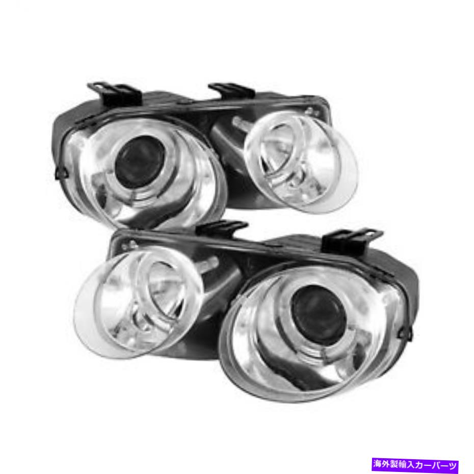 【楽天市場】USヘッドライト Spyder Auto 5008701 Halo Projectorヘッドライトは98-01 Integraに ...
