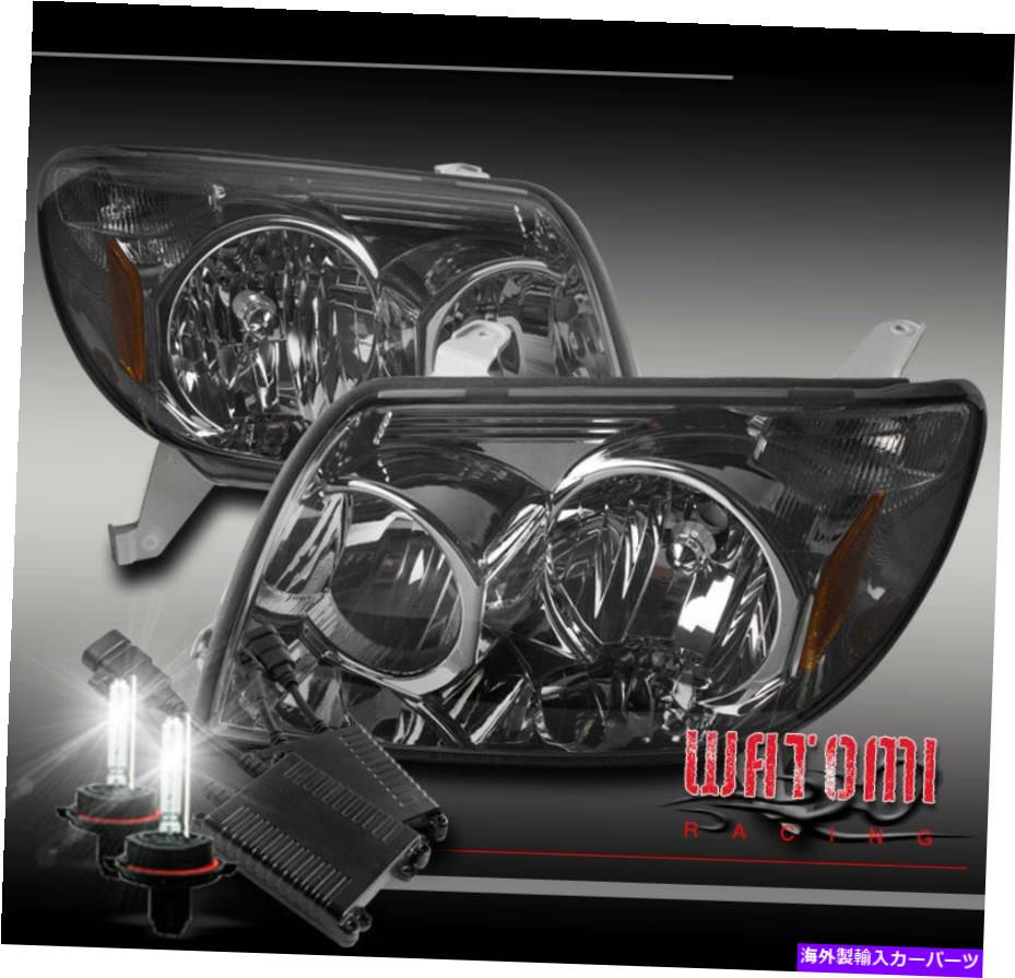 【楽天市場】USヘッドライト 03-05トヨタ4Runnerの煙交換用クリスタルヘッドライトランプW / 50W 8K HID FOR 03 ...