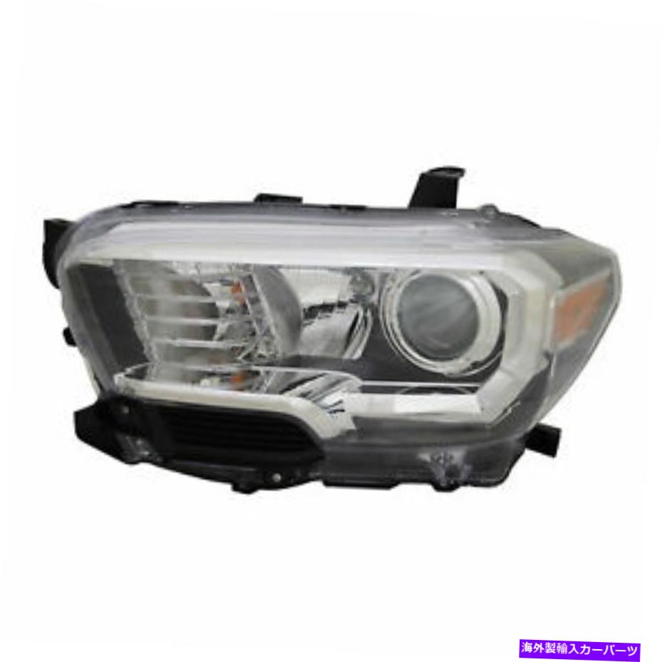 【楽天市場】USヘッドライト Ty Tacoma 2018 Headlight w / O LED昼間の実行w /霧のランプ左のドライバー ...