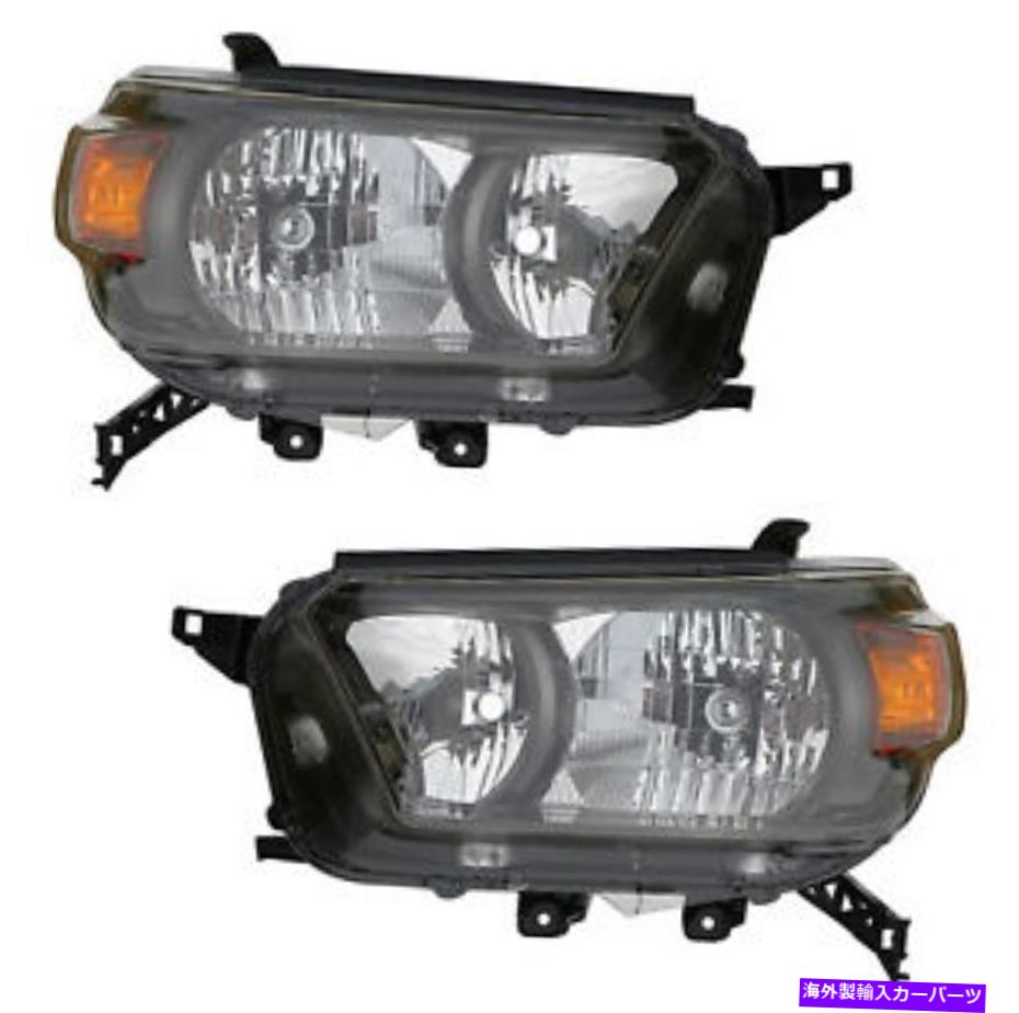 【楽天市場】USヘッドライト 2011年2011年2011年2011年2013年トヨタ4RUNNER TRAILモデルヘッドライトペアセット ...