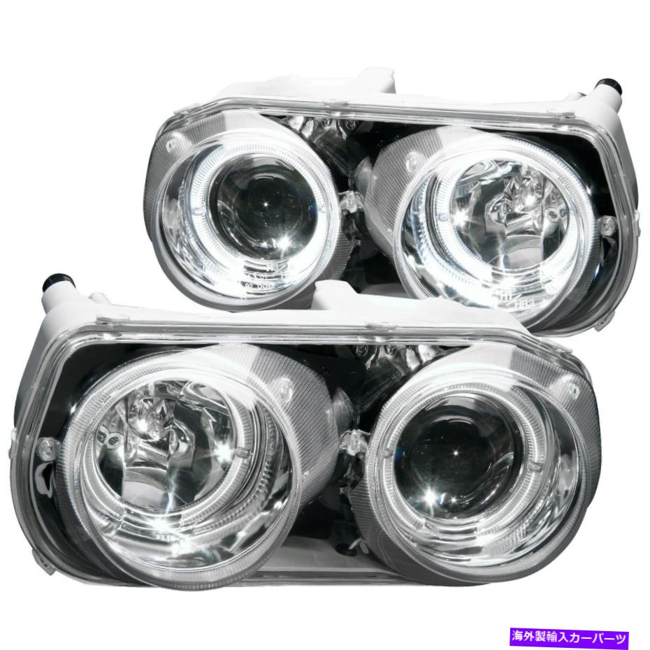 【楽天市場】USヘッドライト Anzo USA 121004プロジェクターヘッドライトセットw / Haloフィット94-97 integra ...