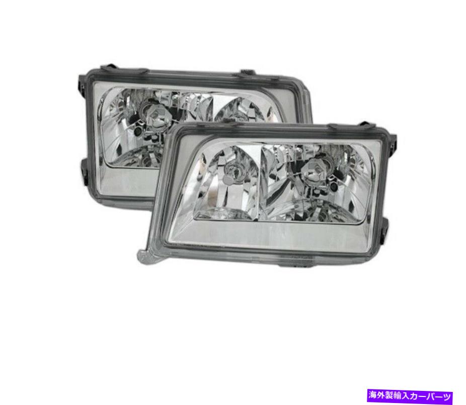 【楽天市場】USヘッドライト メルセデスEクラスW124 1993-1995 Chrome VP580セットヘッドライトRHT ...