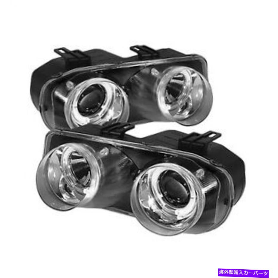 【楽天市場】USヘッドライト Spyder Auto 5008688 Halo Projectorヘッドライトは94-97 integraに ...