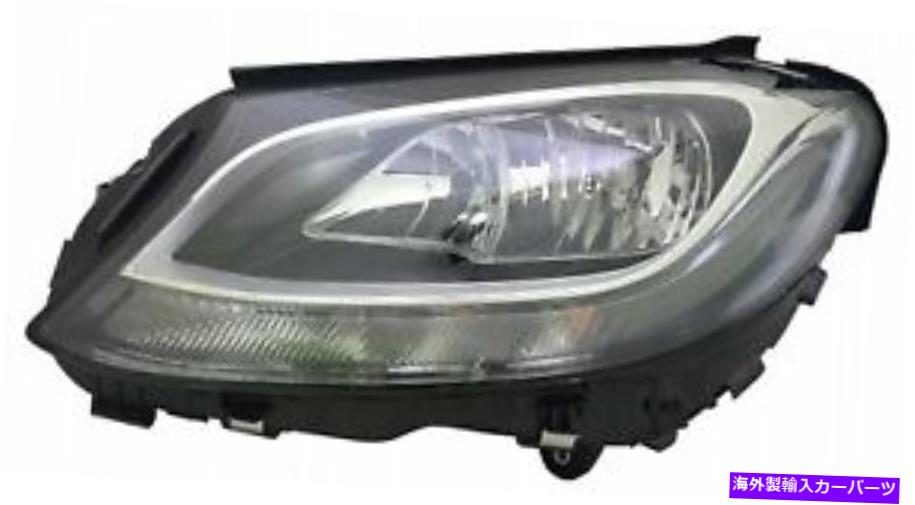 【楽天市場】USヘッドライト フロント左ヘッドライトLEDメルセデスベンツCクラスW205 S205 C205（2014-2018）TYC ...