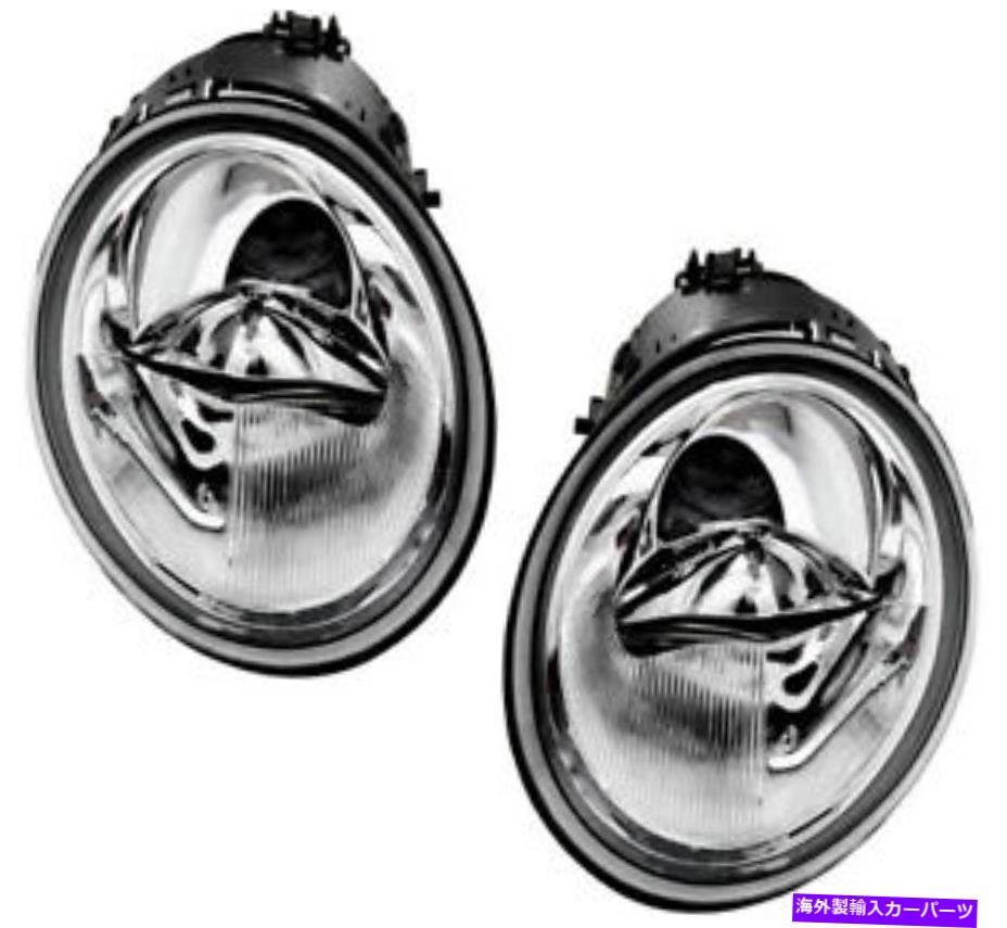 【楽天市場】USヘッドライト New Headlightヘッドランプペアセット（左右）02-05 VW Beetle Turbo S NEW ...