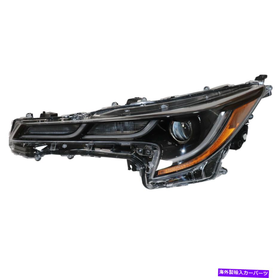 【楽天市場】USヘッドライト LEDプロジェクターヘッドライトドライバサイドフィット2020-2021トヨタカローラ8111002S50 ...