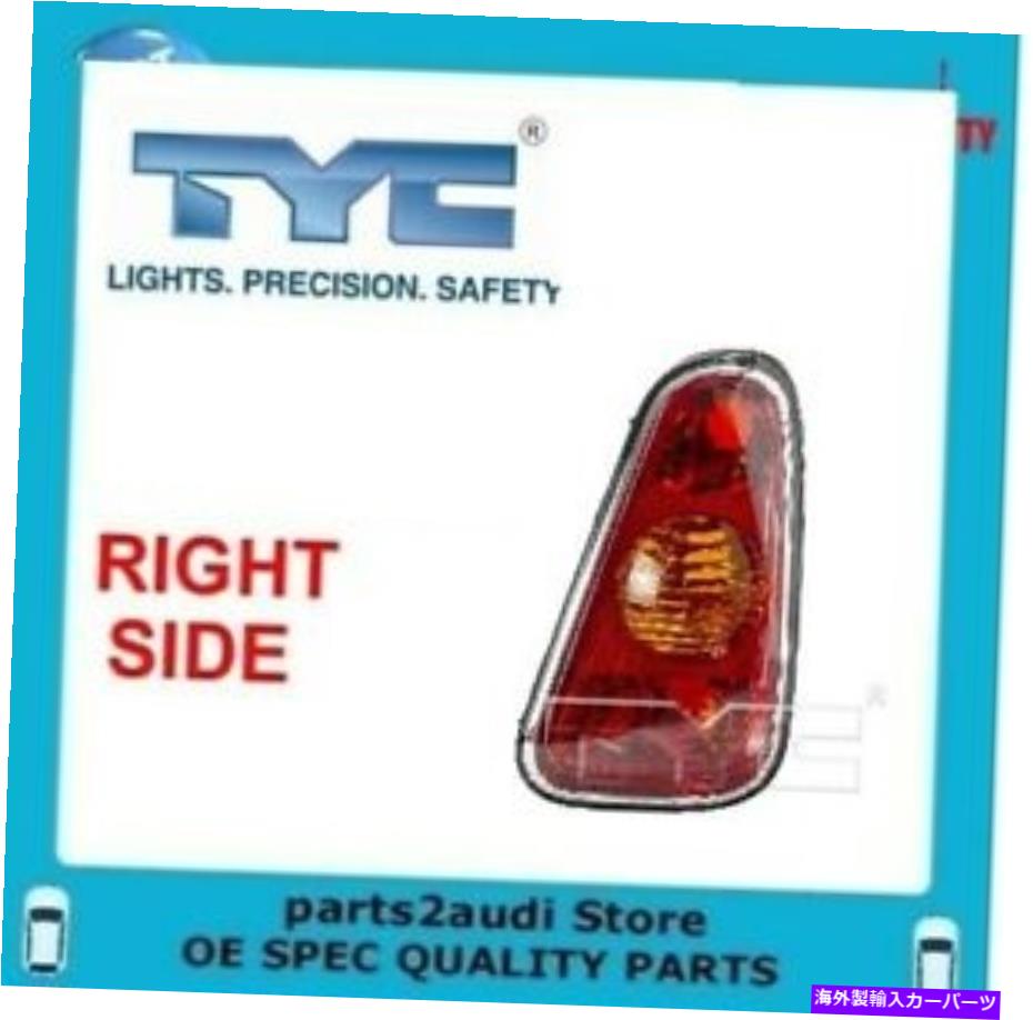 【楽天市場】USテールライト 2004-2008ミニクーパーテールライトアセンブリ右側TYC 2004-2008 MINI Cooper ...