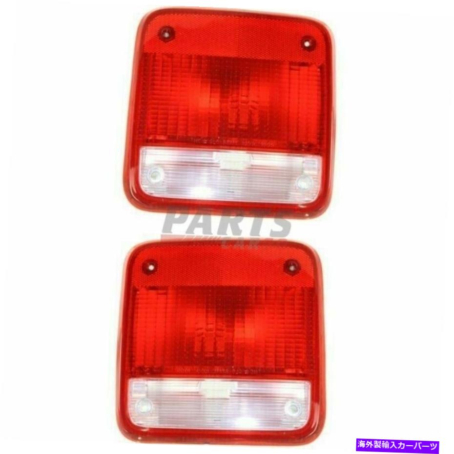 【楽天市場】USテールライト 2つのテールライトレンズの新しいセットLH hrが収まる1985-1996 GMC G3500 5977496 ...