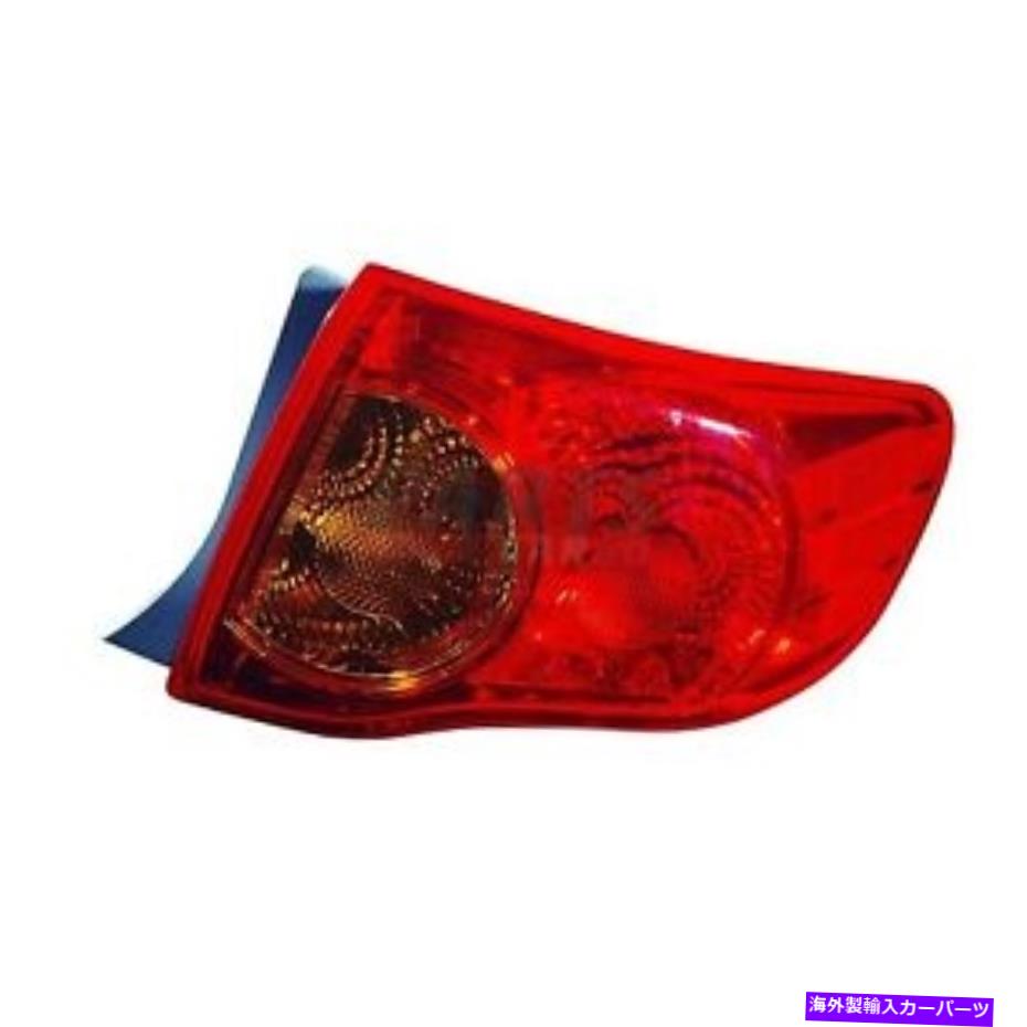 【楽天市場】USテールライト ニューテールライトアセンブリ右フィット2009-2010トヨタカローラ8155002460カーパ NEW ...