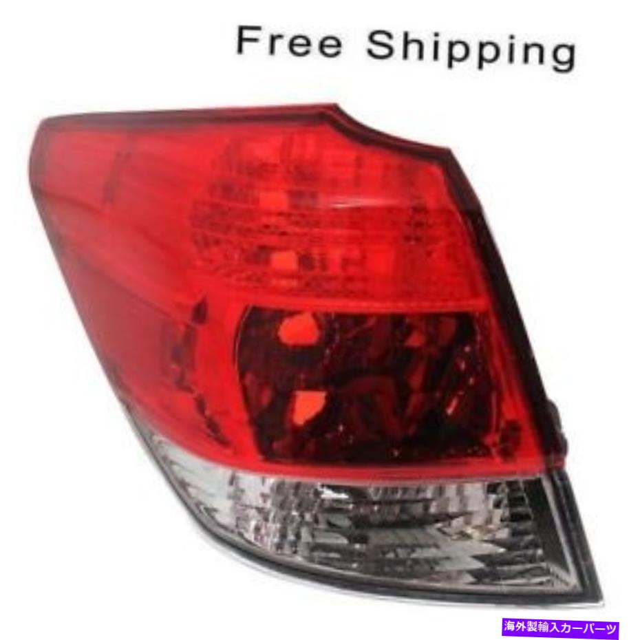 【楽天市場】USテールライト テールランプレンズとハウジングドライバ側アウターフィットSubaru Outback SU2804105 ...