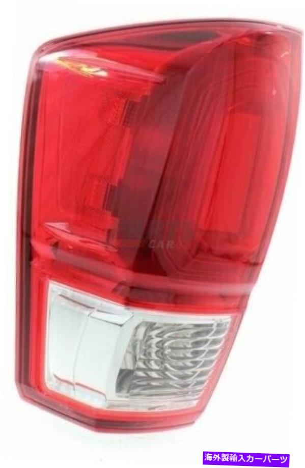 【楽天市場】USテールライト 新しいテールランプアセンブリ赤レンズ左フィット2016-2017トヨタタコマ8156004170 NEW ...
